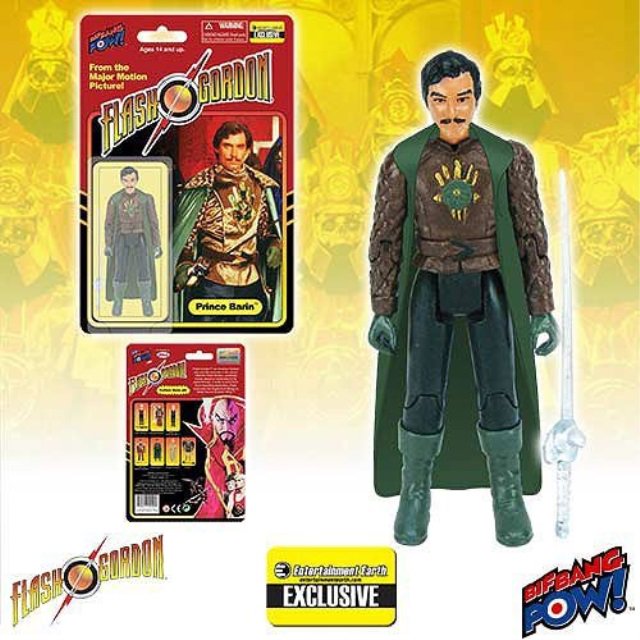 Flash Gordon ~ Prince Barin w/ Sword, 3 3/4 in with Star Case ...