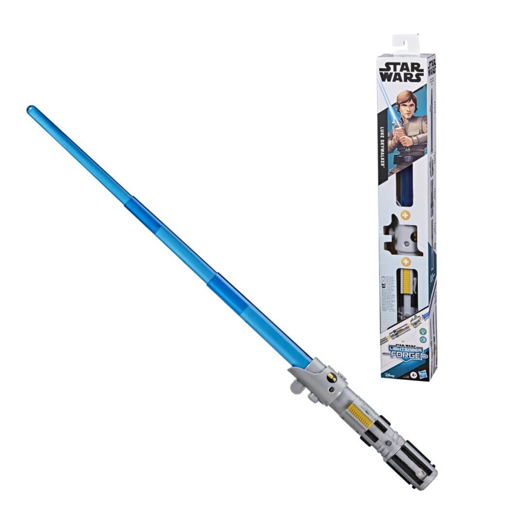 Star Wars Lightsaber Forge - Luke Skywalker, Electric Blue - Recognized ...