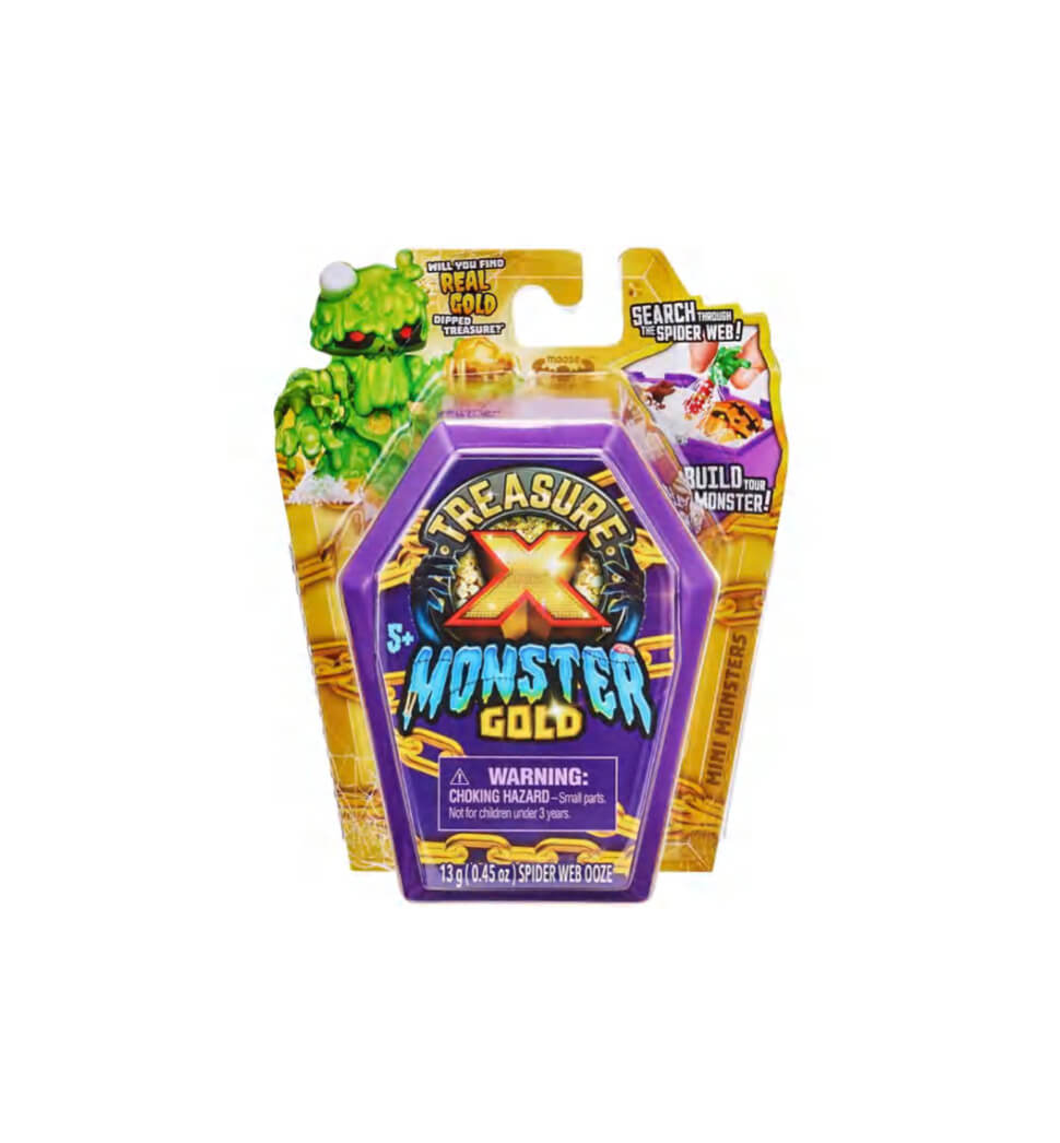 Treasure X Mini Monster Gold Mystery Pack - Recognized as one of New ...