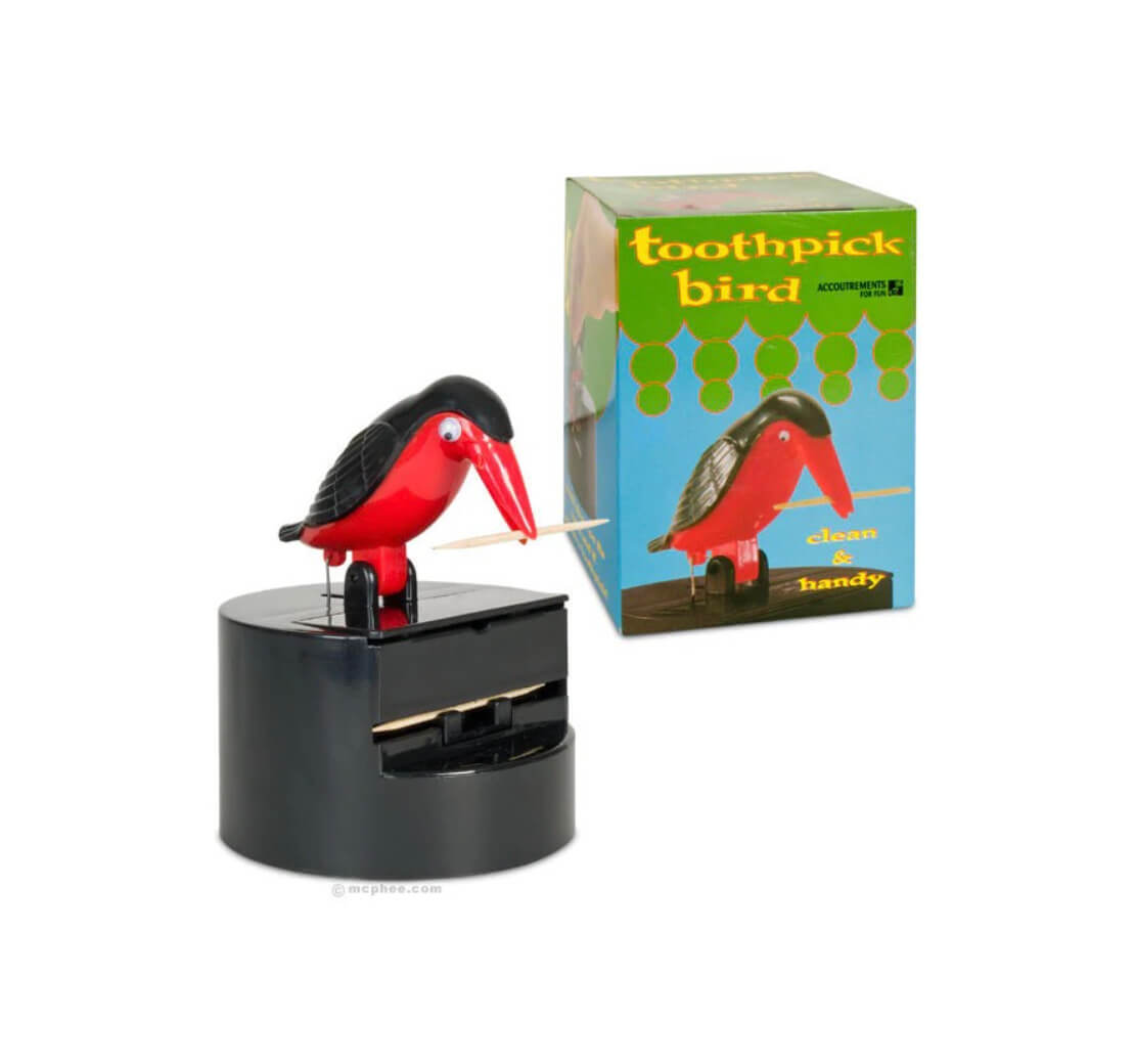 Toothpick Bird Dispenser by Archie McPhee - Recognized as one of New ...