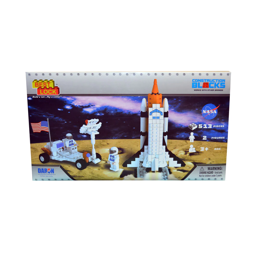 Space Shuttle and Moon Buggy Construction Blocks by Daron - Recognized ...