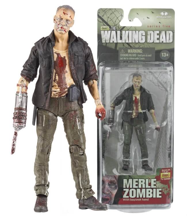 The Walking Dead Series 5 Merle Zombie Action Figure by McFarlane Toys ...