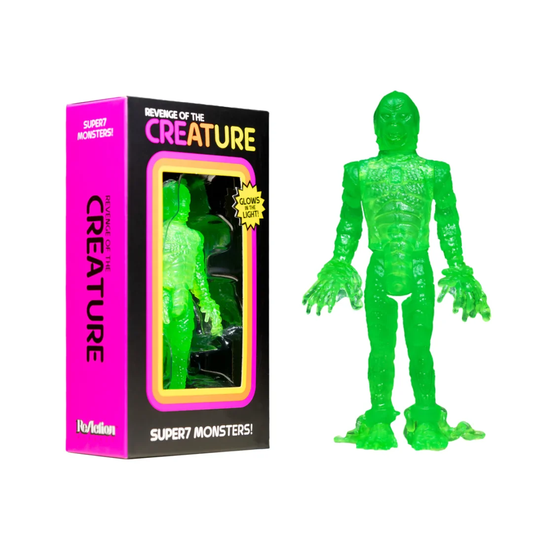 Universal Monsters ReAction Figure Revenge of the Creature Luminators ...
