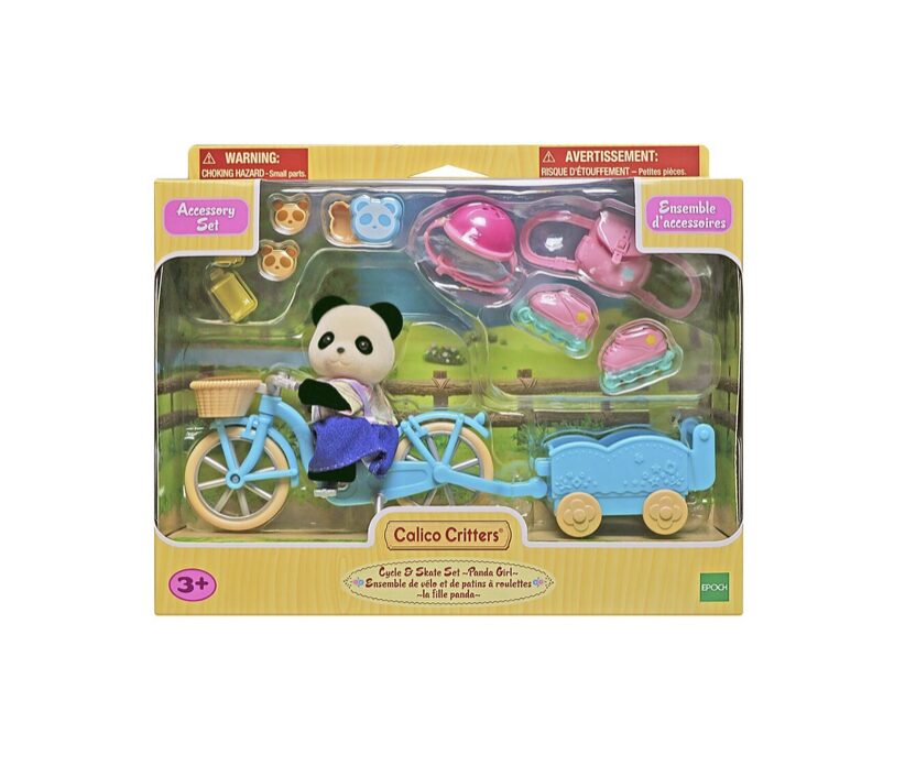 Calico Critters Cycle & Skate Set- Panda Girl - Recognized as one of ...