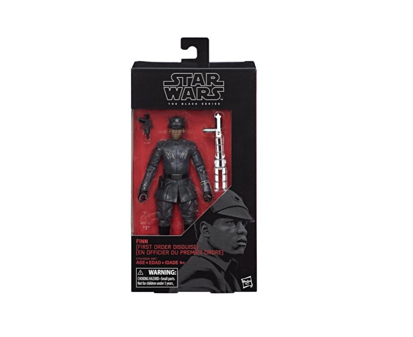 Star Wars The Black Series Finn (First Order Disguise) Action Figure ...