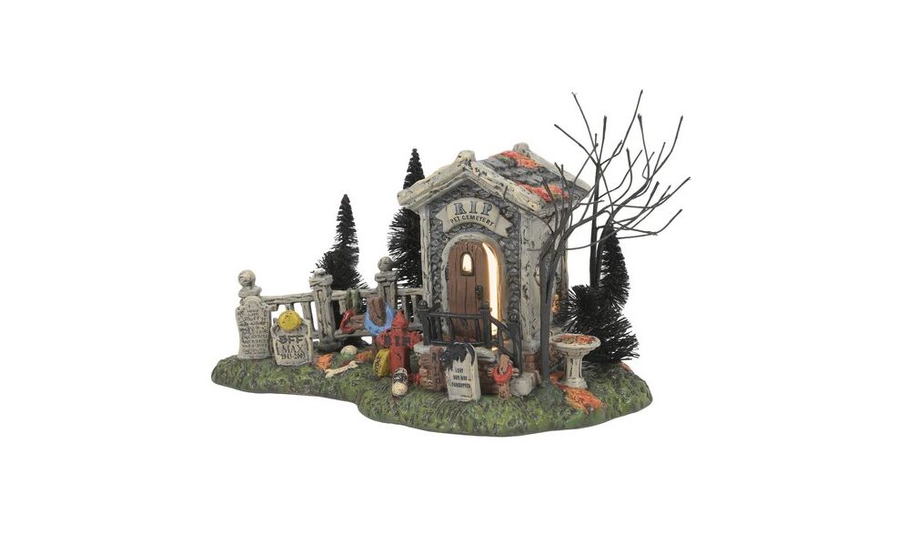 Department 56 Halloween: R.I.P Pet Cemetery - Recognized as one of New ...